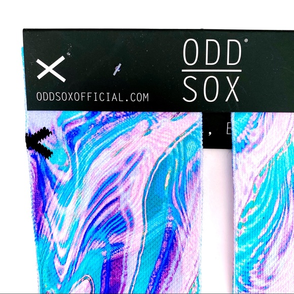 Odd Sox | Underwear & Socks | Odd Sox Iridescent Holographic Oil Spill ...